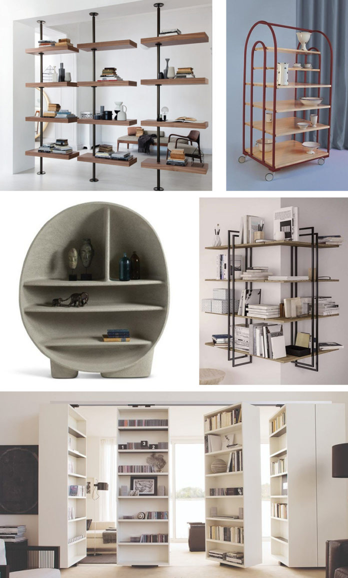50 Types of Bookcases with Photos